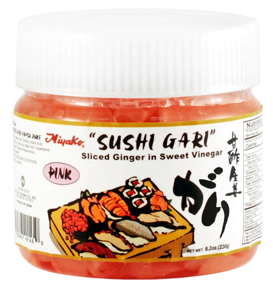 Miyako Pink Sushi Gari Pickled Ginger 日式 粉色 寿司姜片 8.2oz【尝味日期BBD 3/7/202 ...